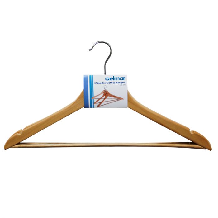 Wooden Hangers, 3 Pieces