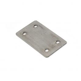 Metal Plate, Stainless Steel, 60mm x 38mm