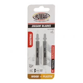 Jigsaw Blades, Wood & Plastic, Reversed, Ruwag, RJ-T101BR, 2 Pieces