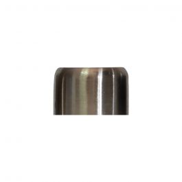 Steel Rod Finial, End Cap, Silver, 25mm, 2 Pieces