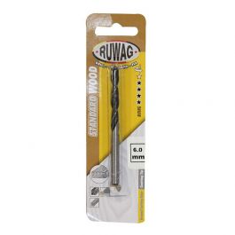 Wood Brad Drill Bit, Ruwag, 6mm
