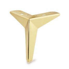 Trident Leg, H150mm x 130mm x 130mm, Gold