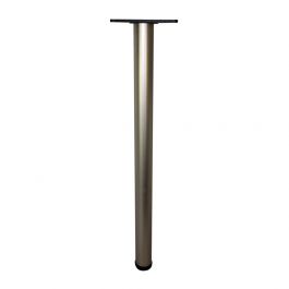 Kitchen Leg, H870mm x 60mm, Pearl Nickel