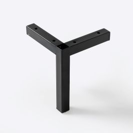 L Leg, H150mm x 120mm x 120mm, Black
