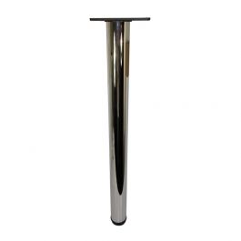 Kitchen Leg, H870mm x 76mm, Chrome Plated