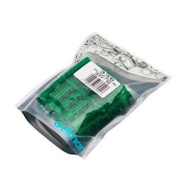 Wall Plug, Green, 7mm x 30mm, 50 Pieces
