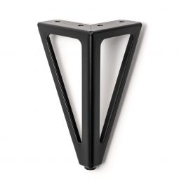 Tri Leg, H150mm x 82mm x 82mm, Black