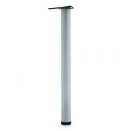 Office Leg, H710mm x 60mm, White