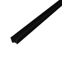 Roller Shutter Track, Black, 3m