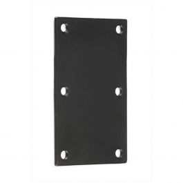 Link Plate, Black, 90mm x 55mm