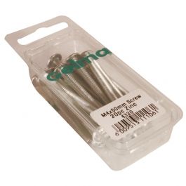 Machine Screws, M4 x 50mm, 20 Pieces