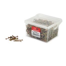 Chipboard Screws, Pozi, No.6, 3.5mm x 40mm, 800 Pieces