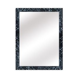 Mirror, Black, Textured, 600mm x 400mm