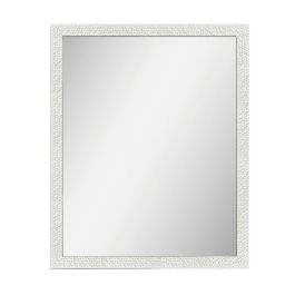 Mirror, White, Textured, 700mm x 500mm