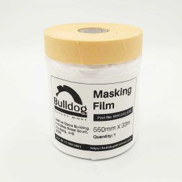 Masking Film Roll, Pre-Taped, 550mm x 33m