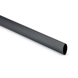 Oval Rail, Aluminium, Black, 2.5m