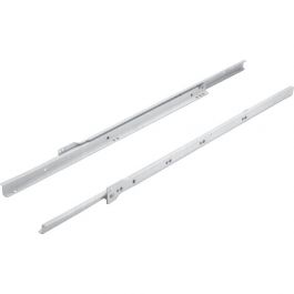 Roller Runner, 400mm, White, 25kg Capacity, 2 Pieces