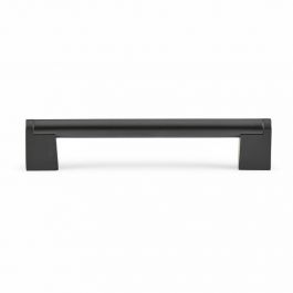 Roman Bar Handle, Black, 128mm