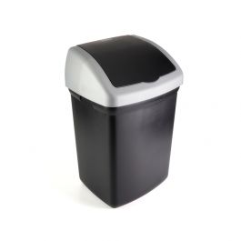 Addis Flip Top Bin, Black, 32L