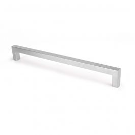 Square Handle, Hollow, Stainless Steel, 256mm