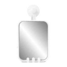 Suction Bathroom Mirror, 180mm x 135mm